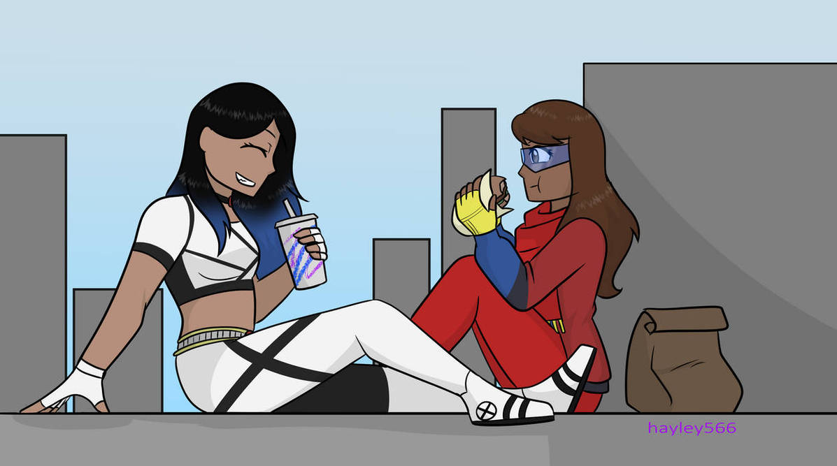 Laura And Kamala Hanging Out By Hayley566 By Imaxwebber On Deviantart