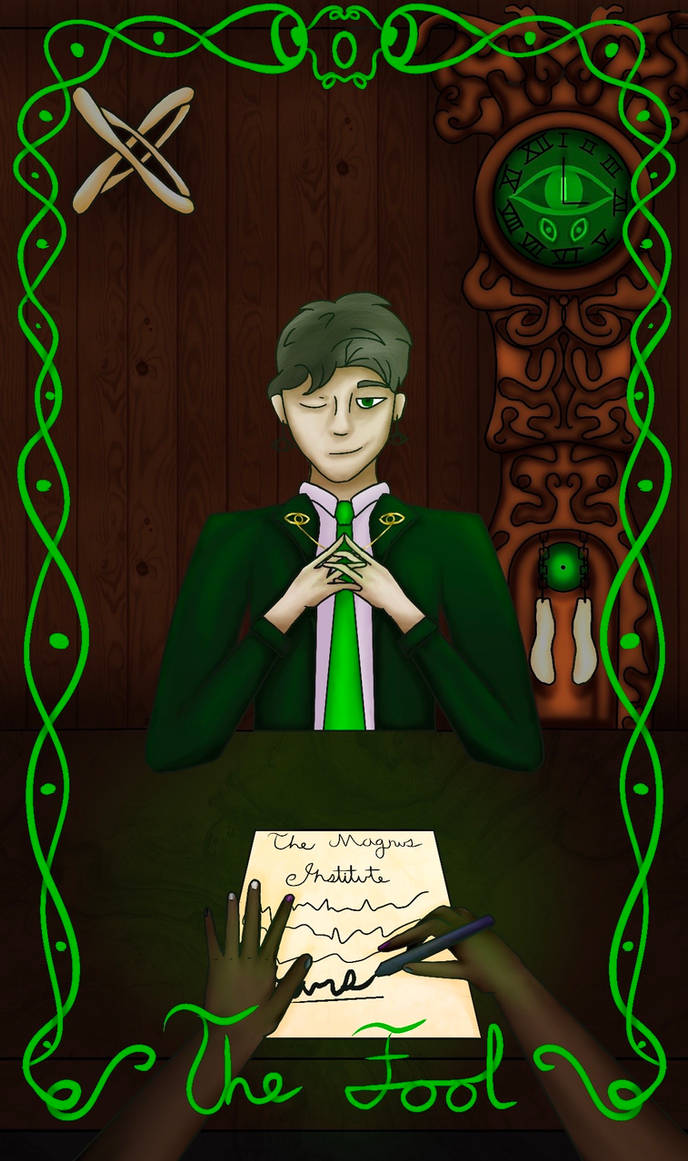 The Magnus Archives Fool Tarot Card By Oliver Thorne On Deviantart