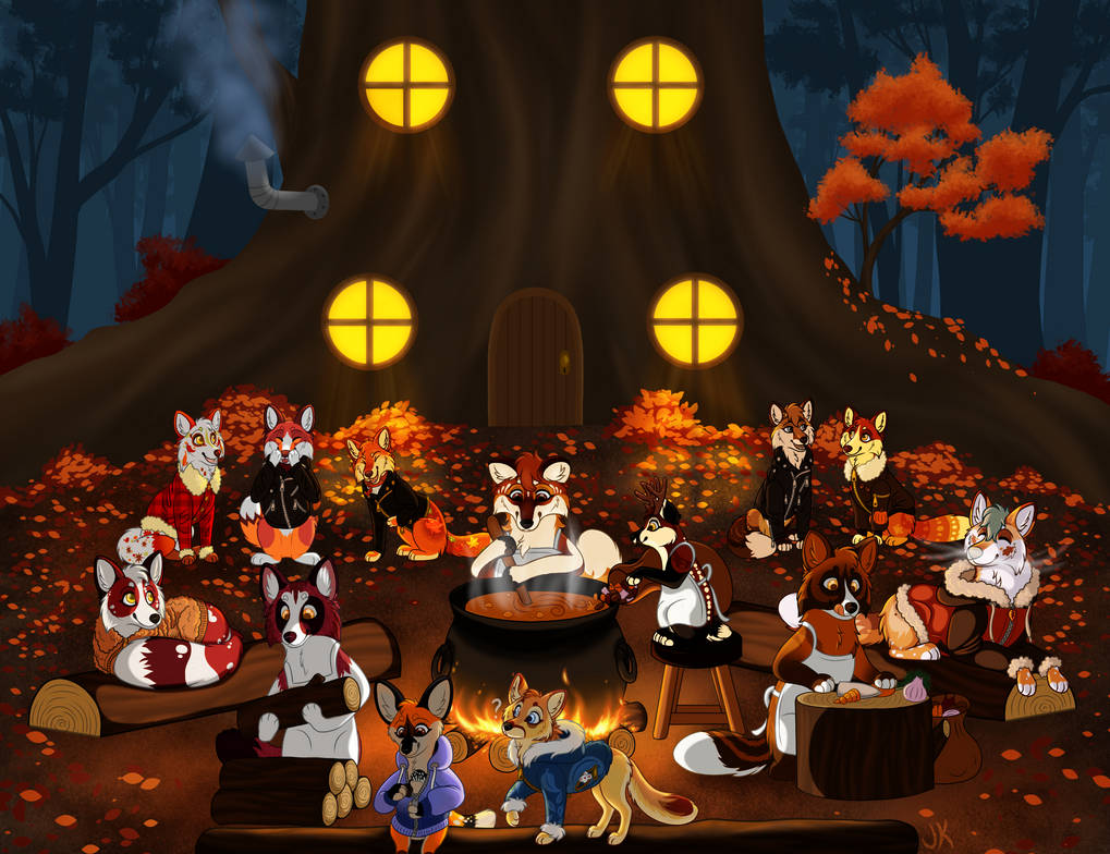 Foxy Soup Dinner By J K341 On Deviantart