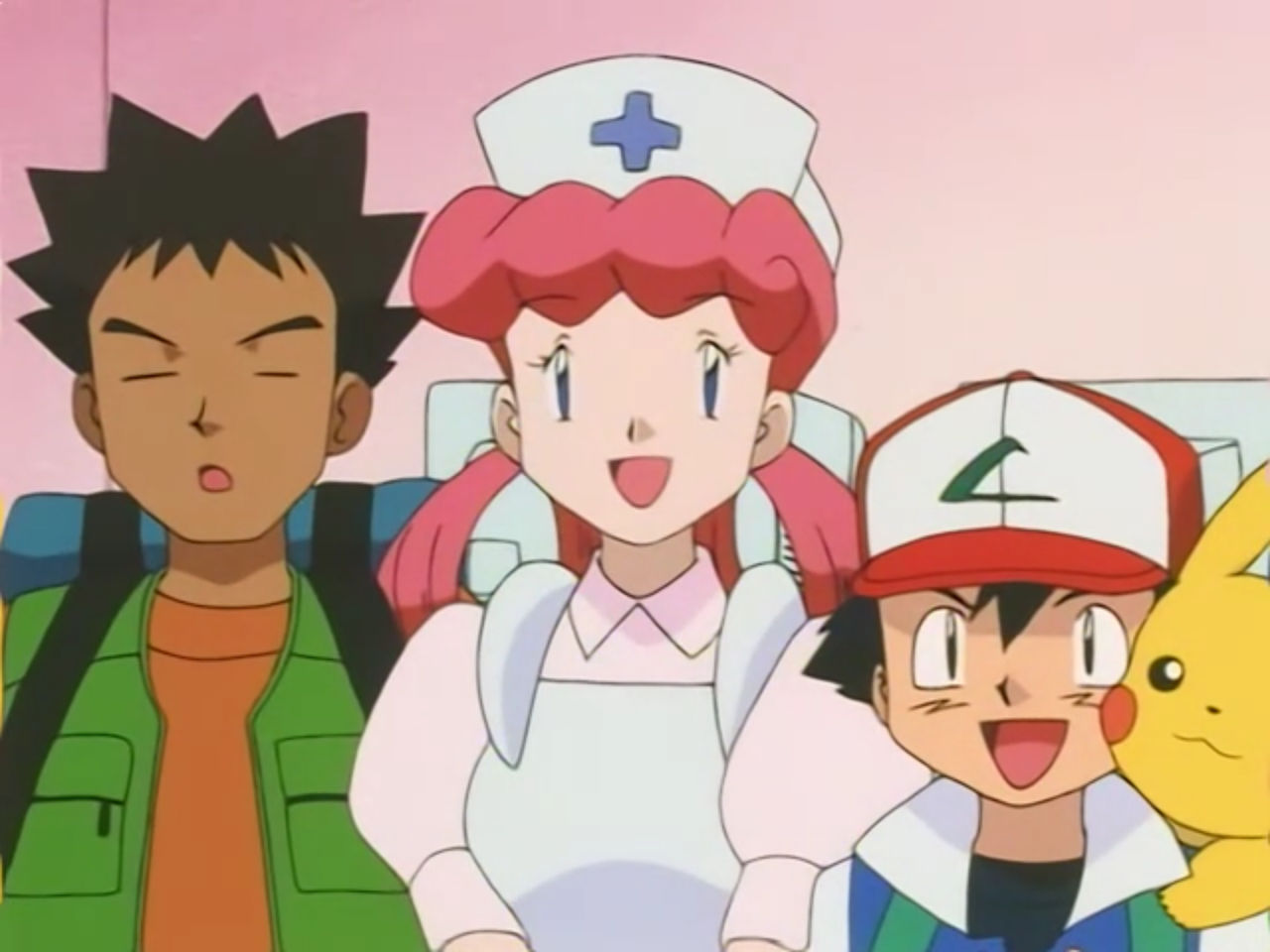 Brock Nurse Joy And Ash By Tatsunokoisthebest On Deviantart