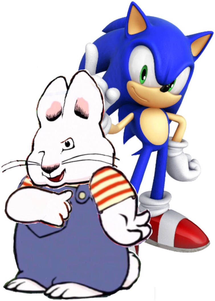 Max And Sonic Vector By Sloanvandoren On Deviantart