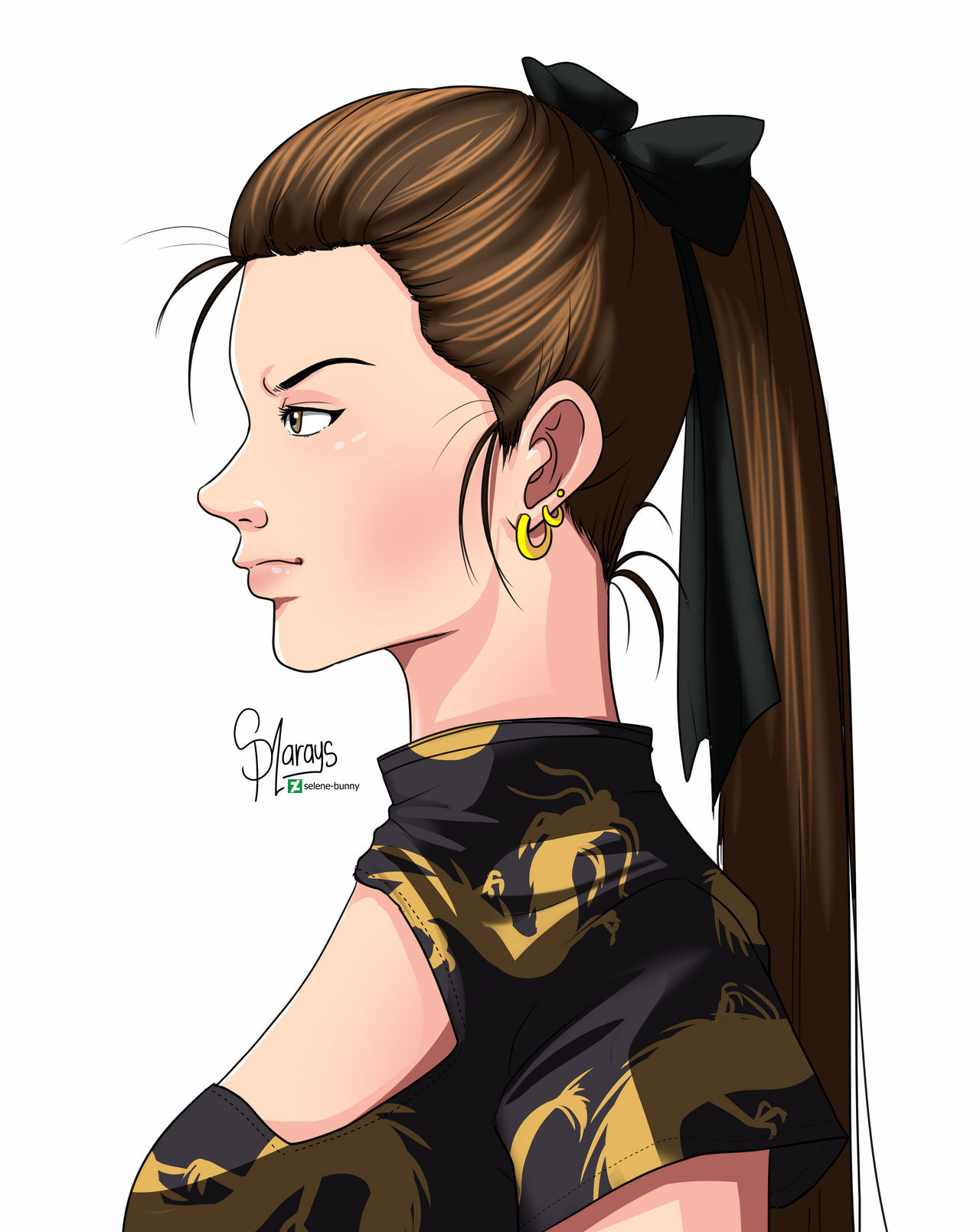 Commission Femme Fatale By Selene Bunny On Deviantart