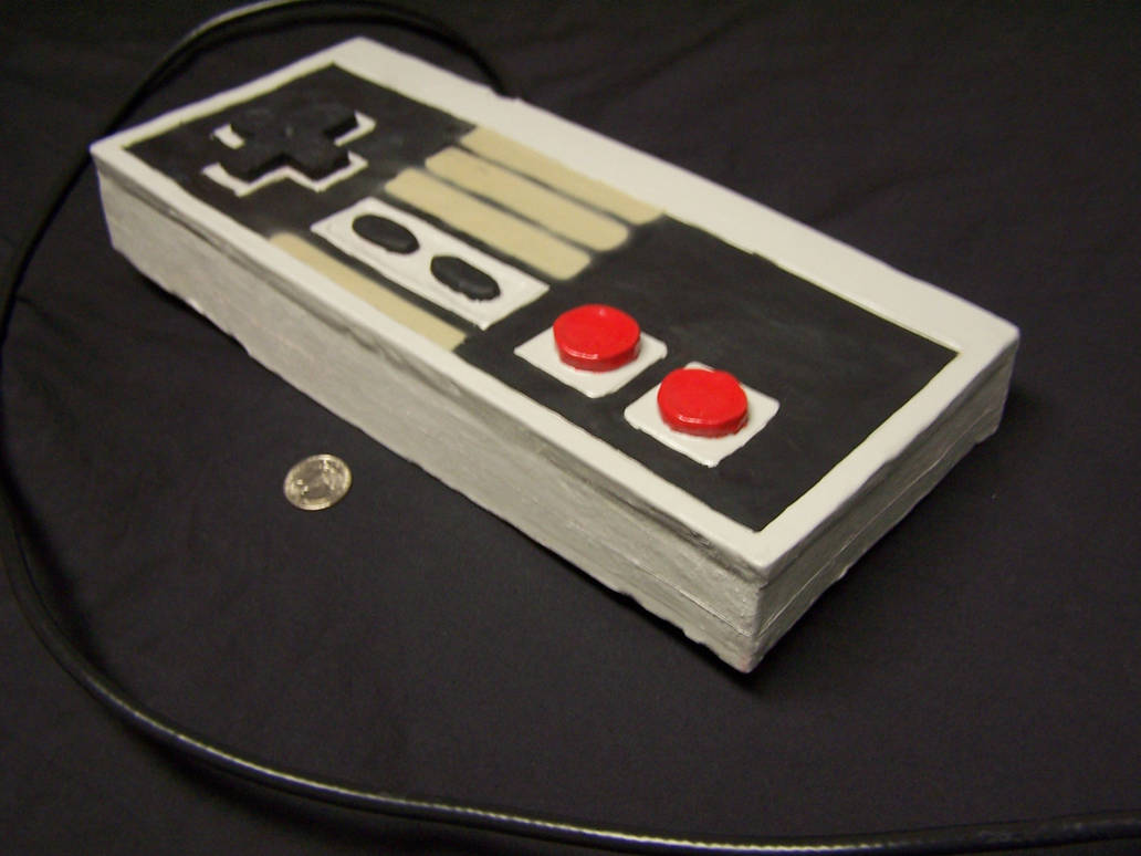 Giant NES Controller by Kyou-Kinezumi on DeviantArt