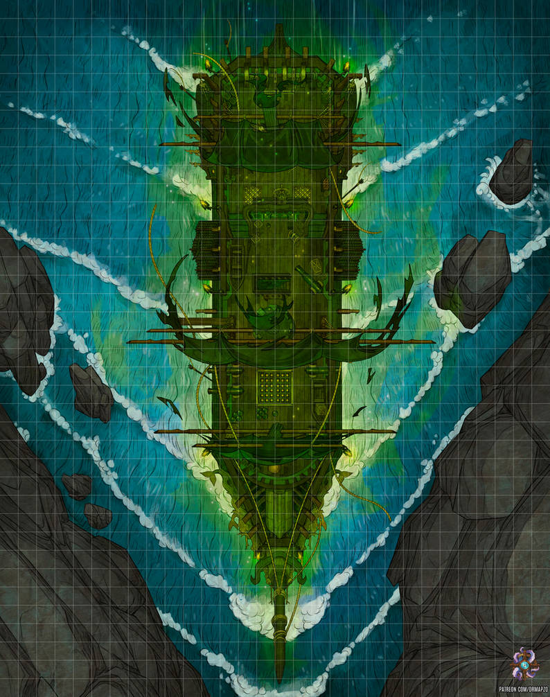 Ghost Ship Battle Map By Hassly On Deviantart
