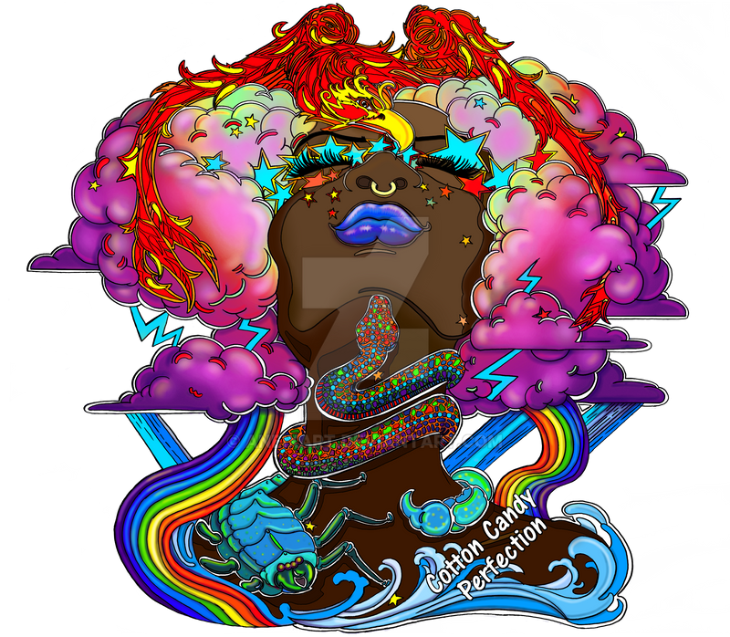 Cotton Candy Hair By Aneixart On Deviantart