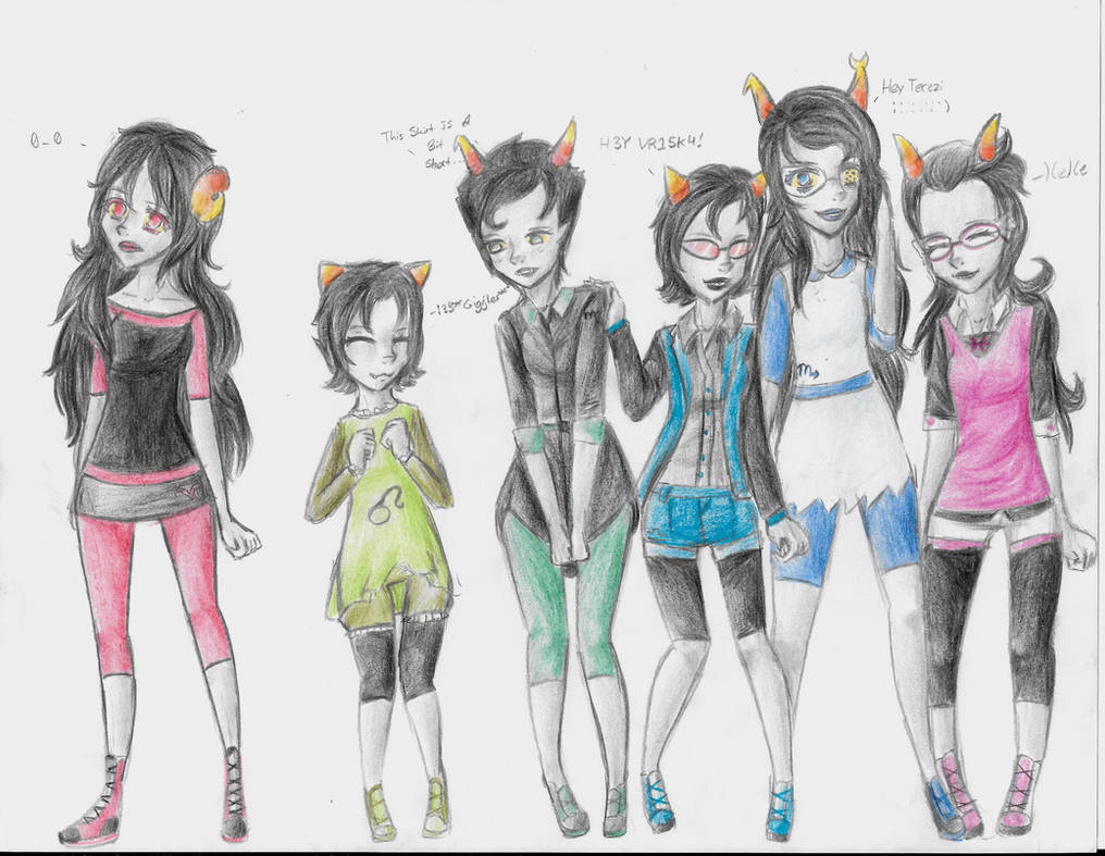 Girls By Gakukokamui416 On Deviantart