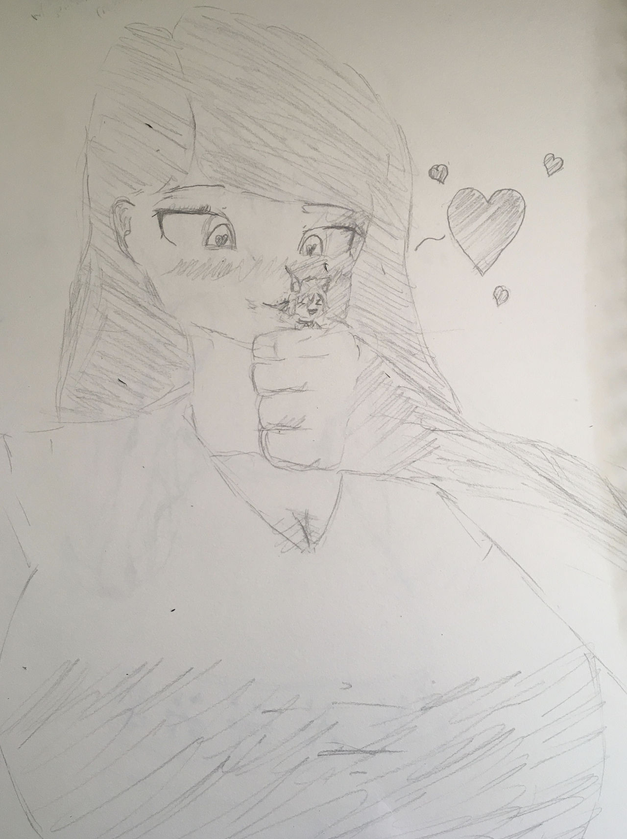 Tiny Neko Kiss By Tehbeanieman On Deviantart