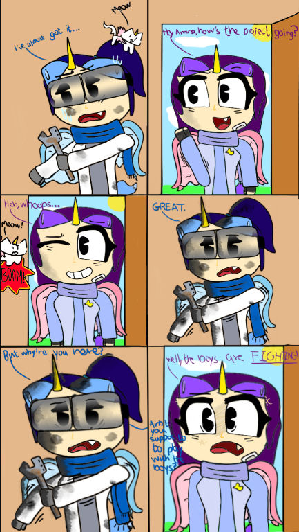 Comic 1 By Ifrauniwolfplaz On Deviantart