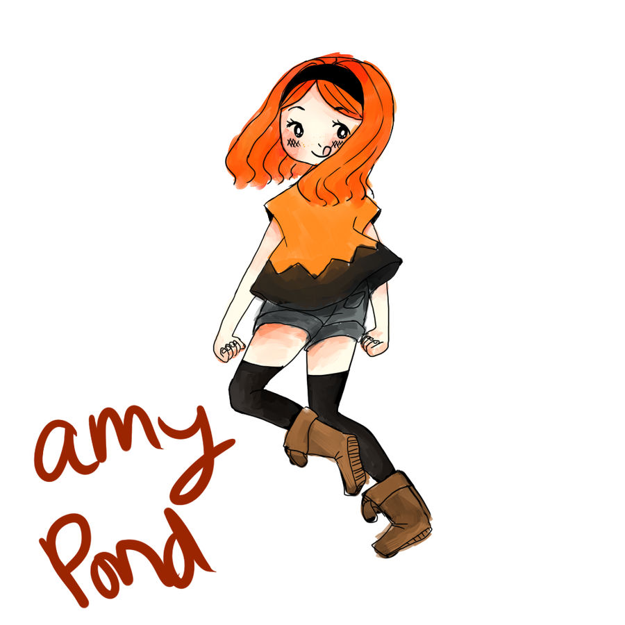 Amy Pond By Flyingfreeddr On Deviantart