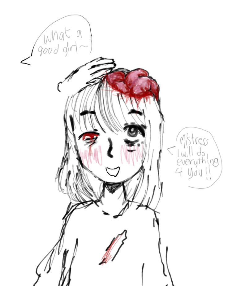 Braindead Girl Gets A Reward From Her Mistress By Thr0atsl1tter666 On Deviantart