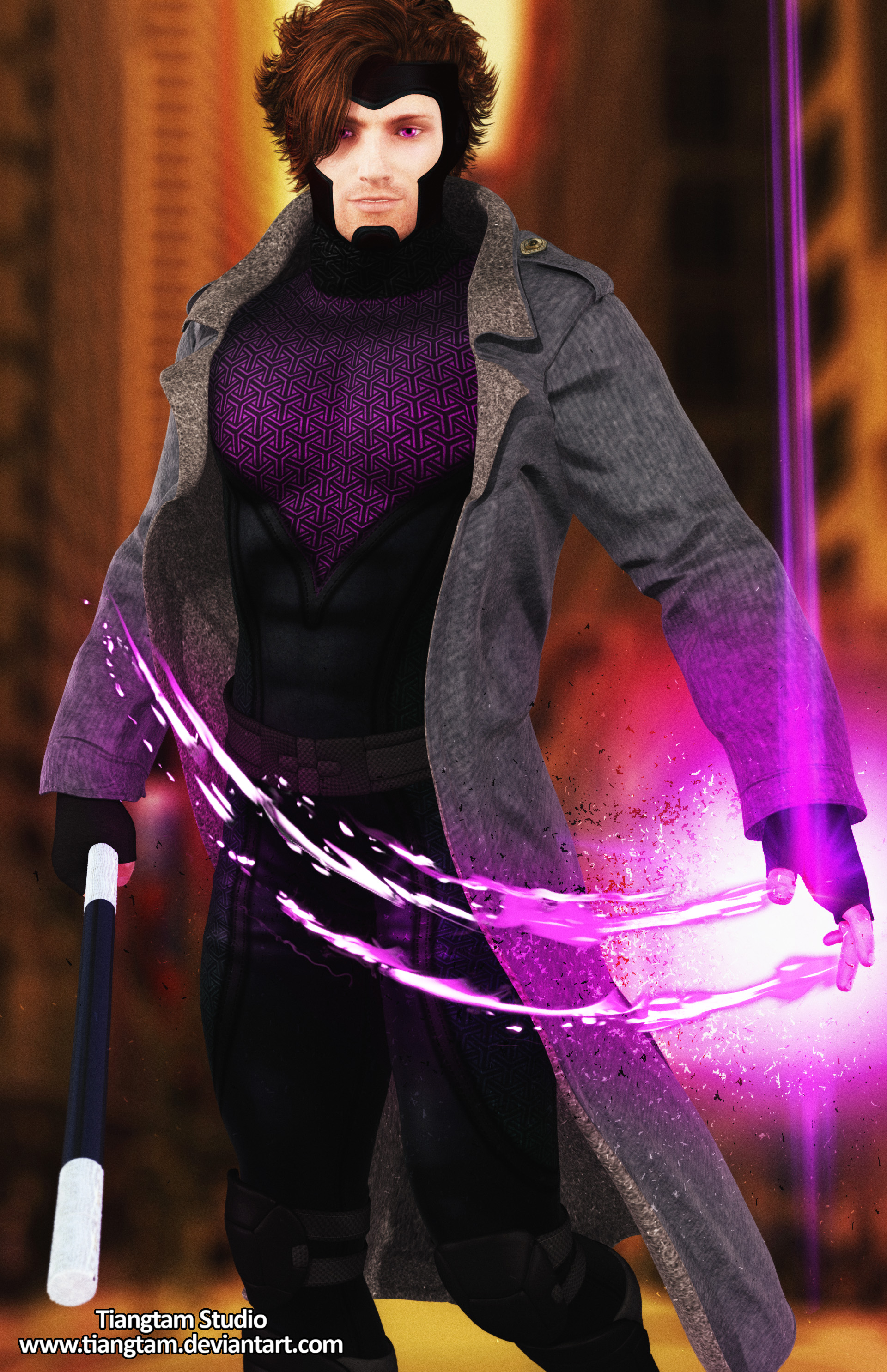 Remy Etienne LeBeau AKA Gambit by tiangtam on DeviantArt Remy Etienne LeBeau AKA Gambit by tiangtam on DeviantArt