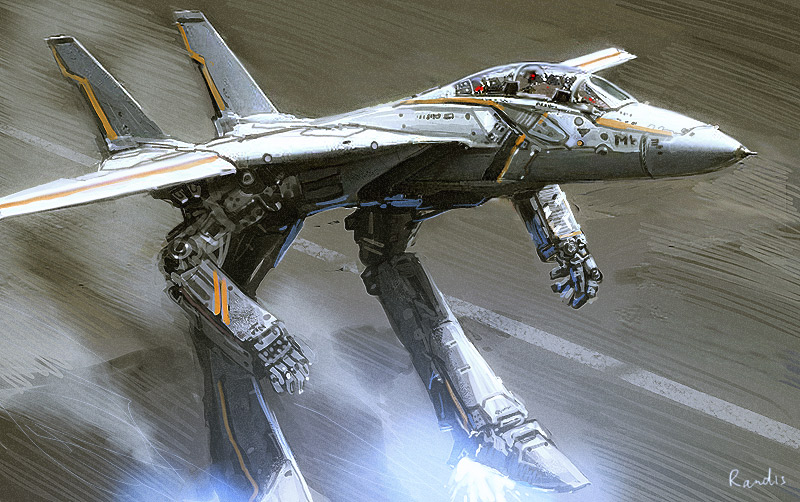 Macross Mecha By Randis On Deviantart