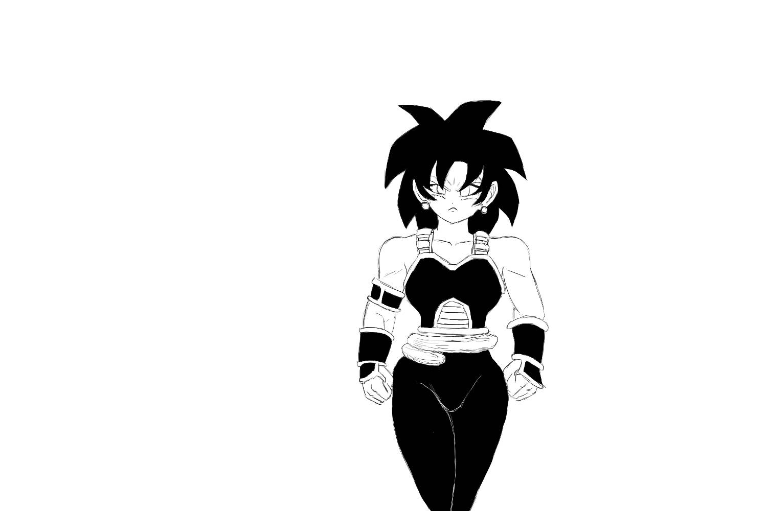 Saiyan Girl By Lordelukas On Deviantart