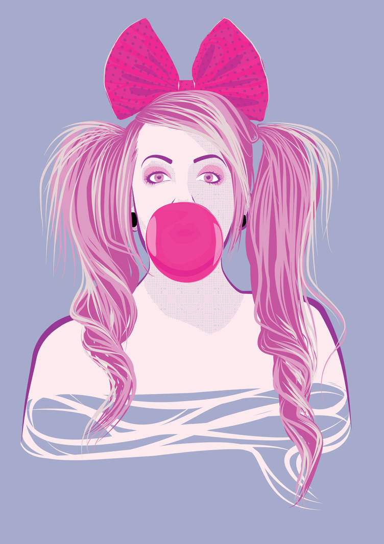 Bubblegum Girl By Pkldesigner On Deviantart