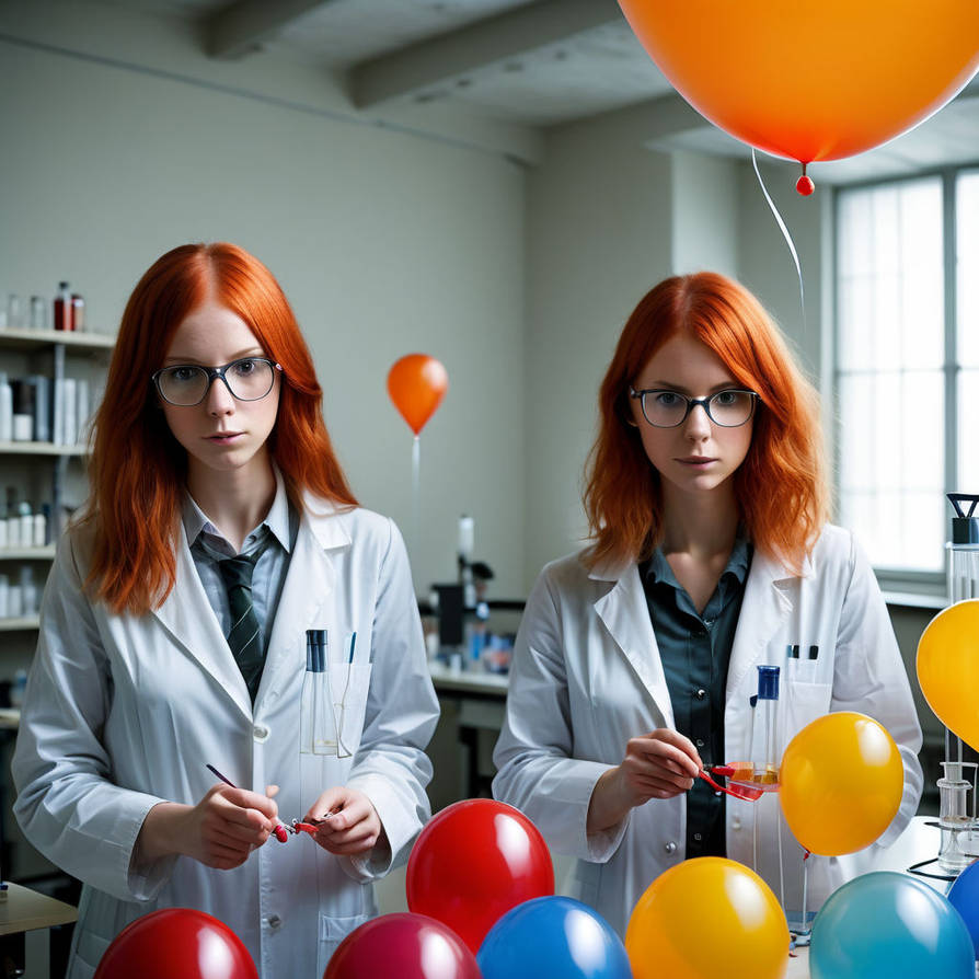 Young Redhead Female Scientists Experimenting On B By Unicron97 On Deviantart