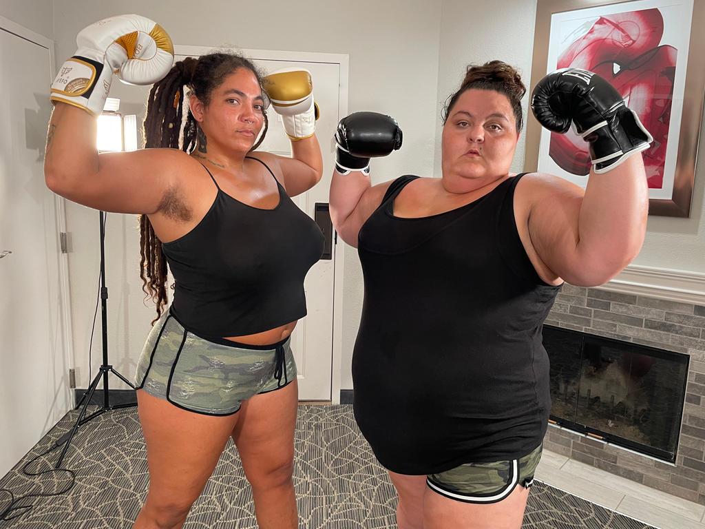 Fiesty Feminista Vs Big Ash Boxing Match By Ricky32 On Deviantart