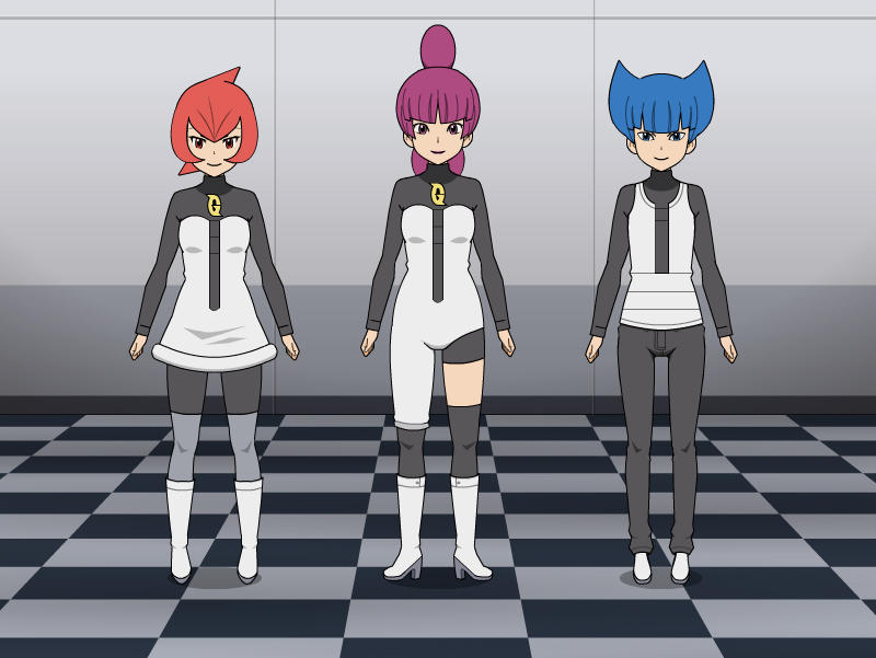 Team Galactic Commanders by Virginia-Kae on DeviantArt Team Galactic Commanders by Virginia-Kae on DeviantArt