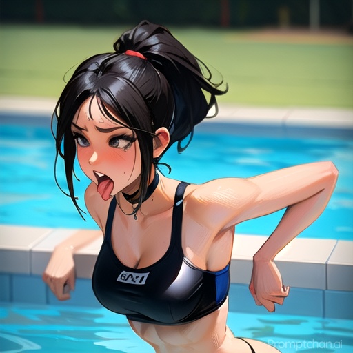 Ai Generated Anime Girl Athlete By Martinmartim On Deviantart