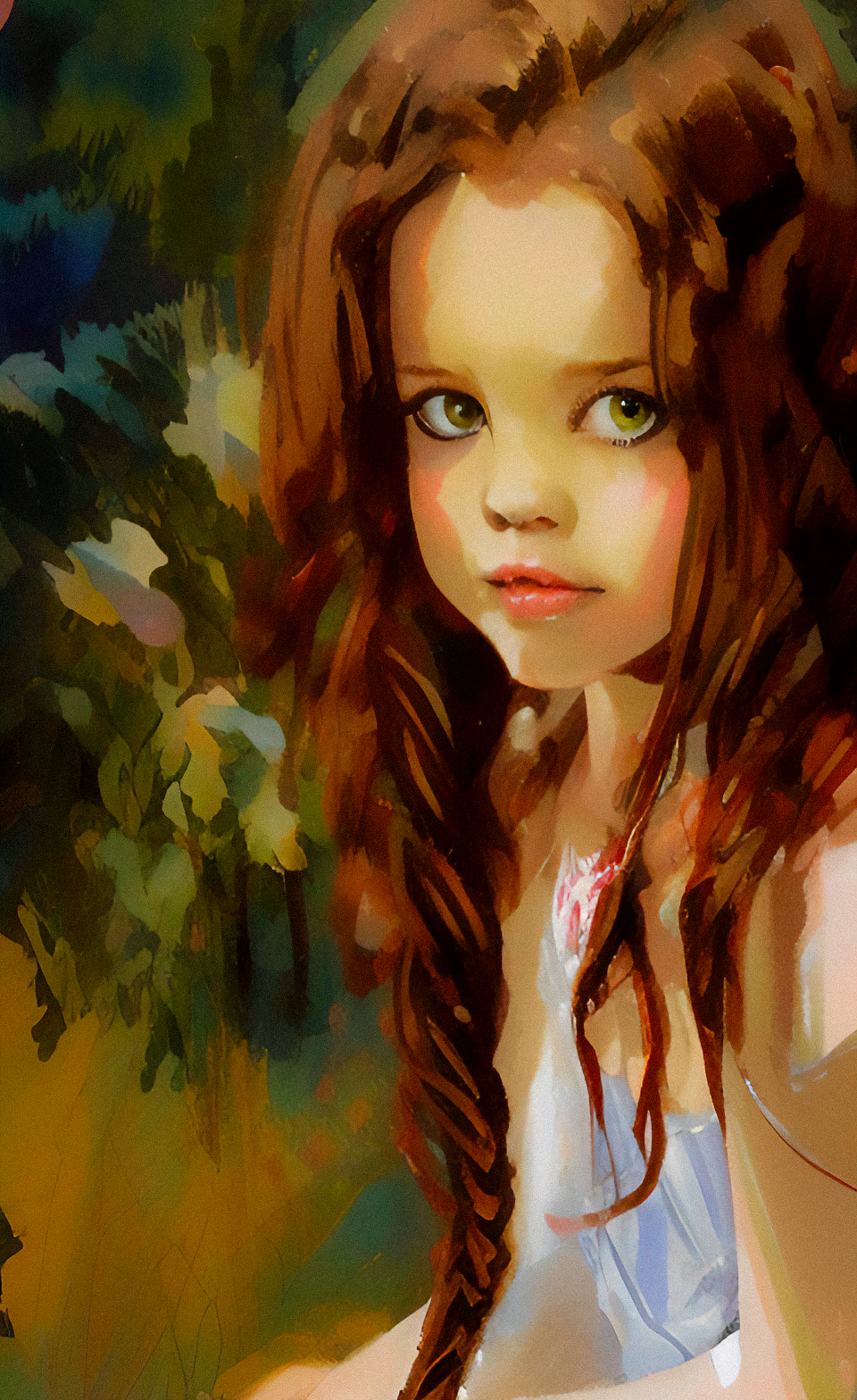 Redheaded Girl By Serendigity Art On Deviantart