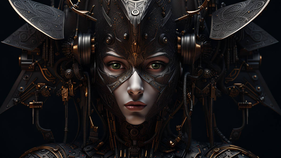 Android Woman By Serendigity Art On Deviantart