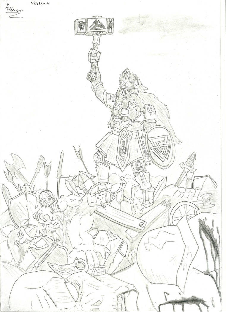 Victory Of The Dwarf King By Polaroiddreamteacher On Deviantart