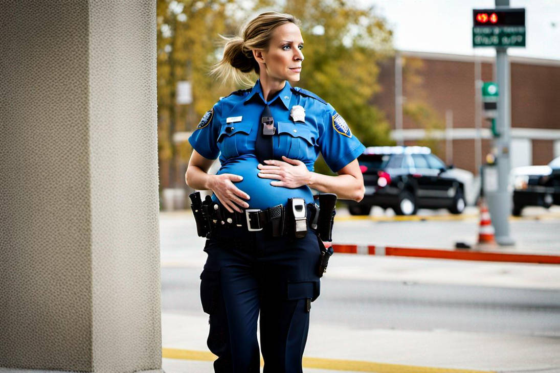 Pregnant Cop By Pregnantluvr1 On Deviantart
