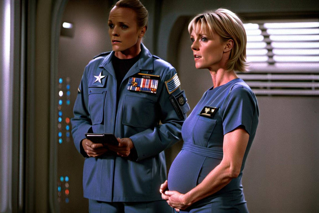 Pregnant Samantha Carter Stargate Command Wearing By Pregnantluvr1 On