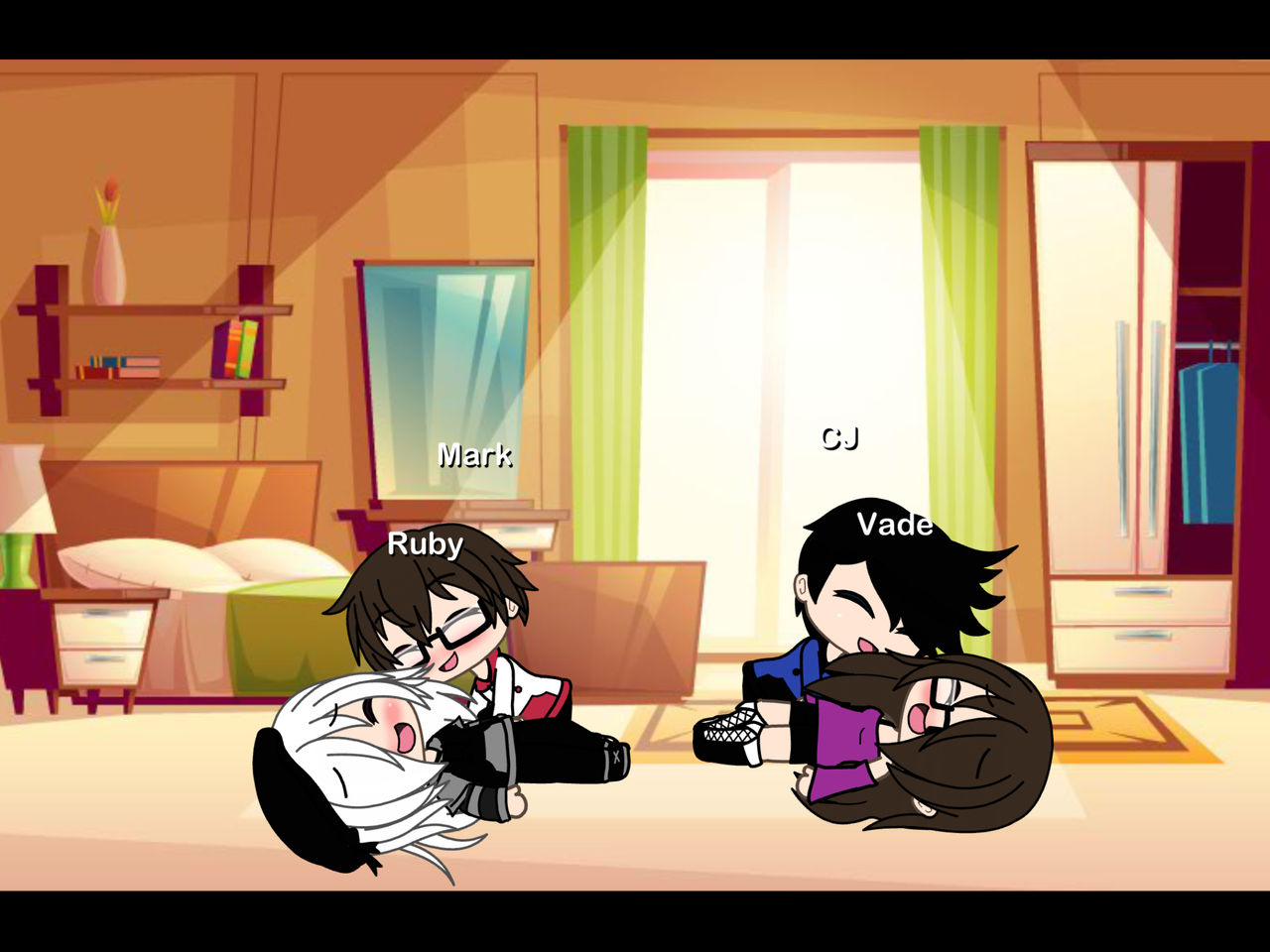 Cj And Mark Tickle Vade And Ruby By Princessemma2309 On Deviantart