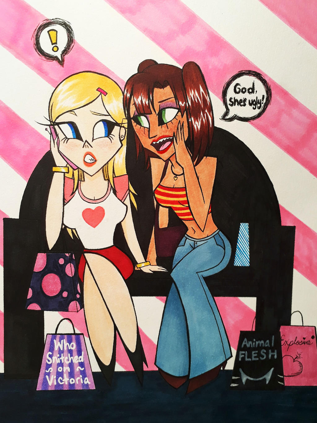 Mean Girls Mall Shopping By Lllegalalien On Deviantart