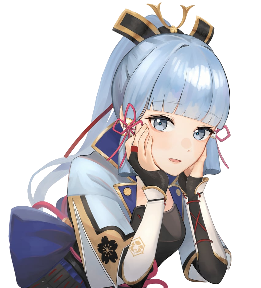 Kamisato Ayaka Render 6 By Azurestacia On Deviantart