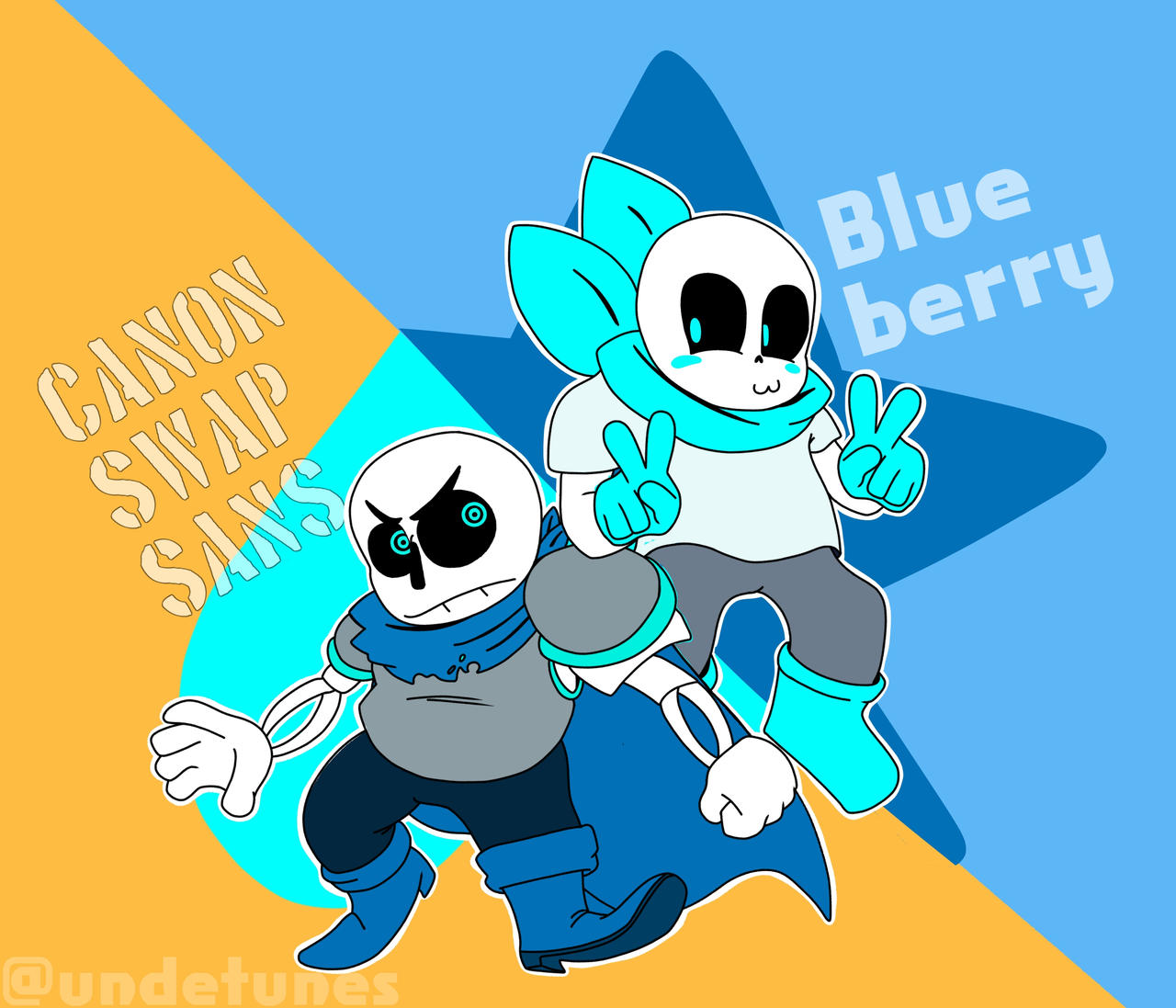 Canon swap sans and Fanon swap sans by Undertunes on DeviantArt Canon swap sans and Fanon swap sans by Undertunes on DeviantArt