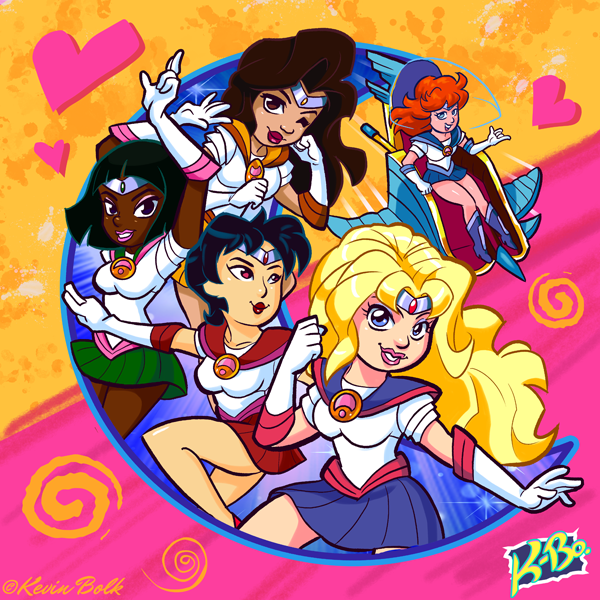 Saban Moon American Sailor Moon Tribute By Kevinbolk On Deviantart