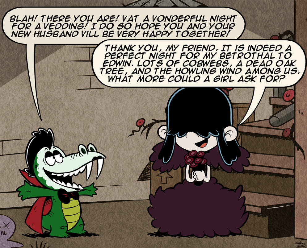 Mm Loud House Style Howie Gives Lucy Away By Mast3r Rainb0w On Deviantart