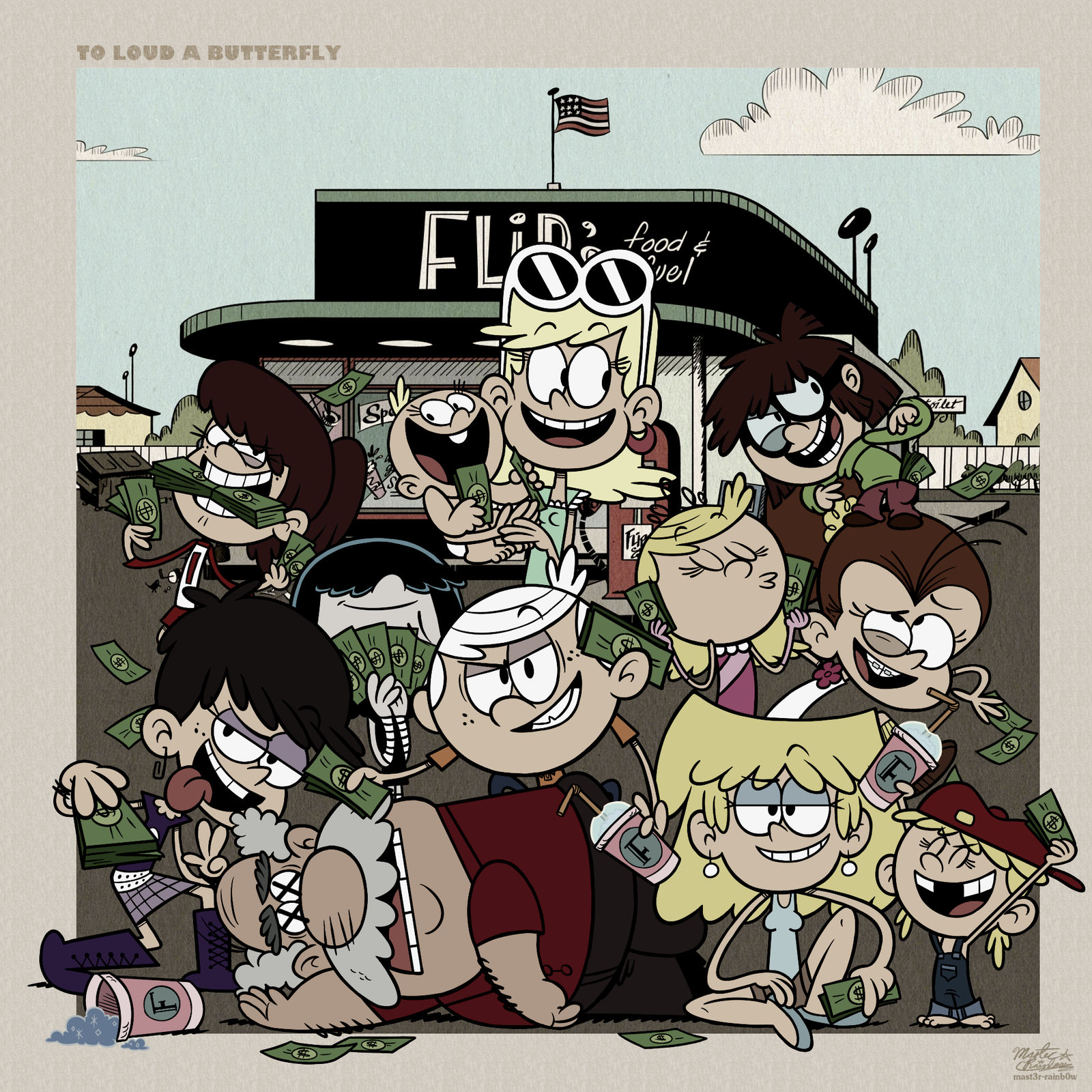 Mm Loud House Style To Loud A Butterfly By Mast3r Rainb0w On Deviantart