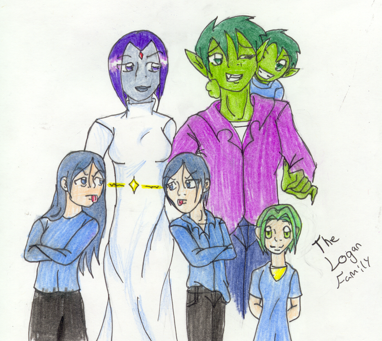 The Logan Family by IcephantomAyori on DeviantArt