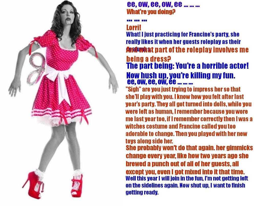 Doll Costume Tf Caption By Alexr125 On Deviantart