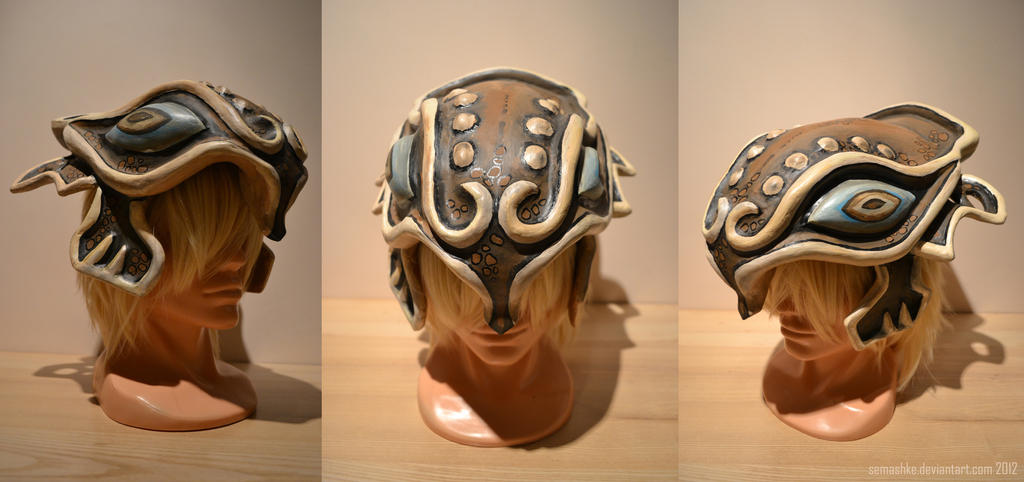 Zora Link Helmet by Semashke on DeviantArt Zora Link Helmet by Semashke on DeviantArt