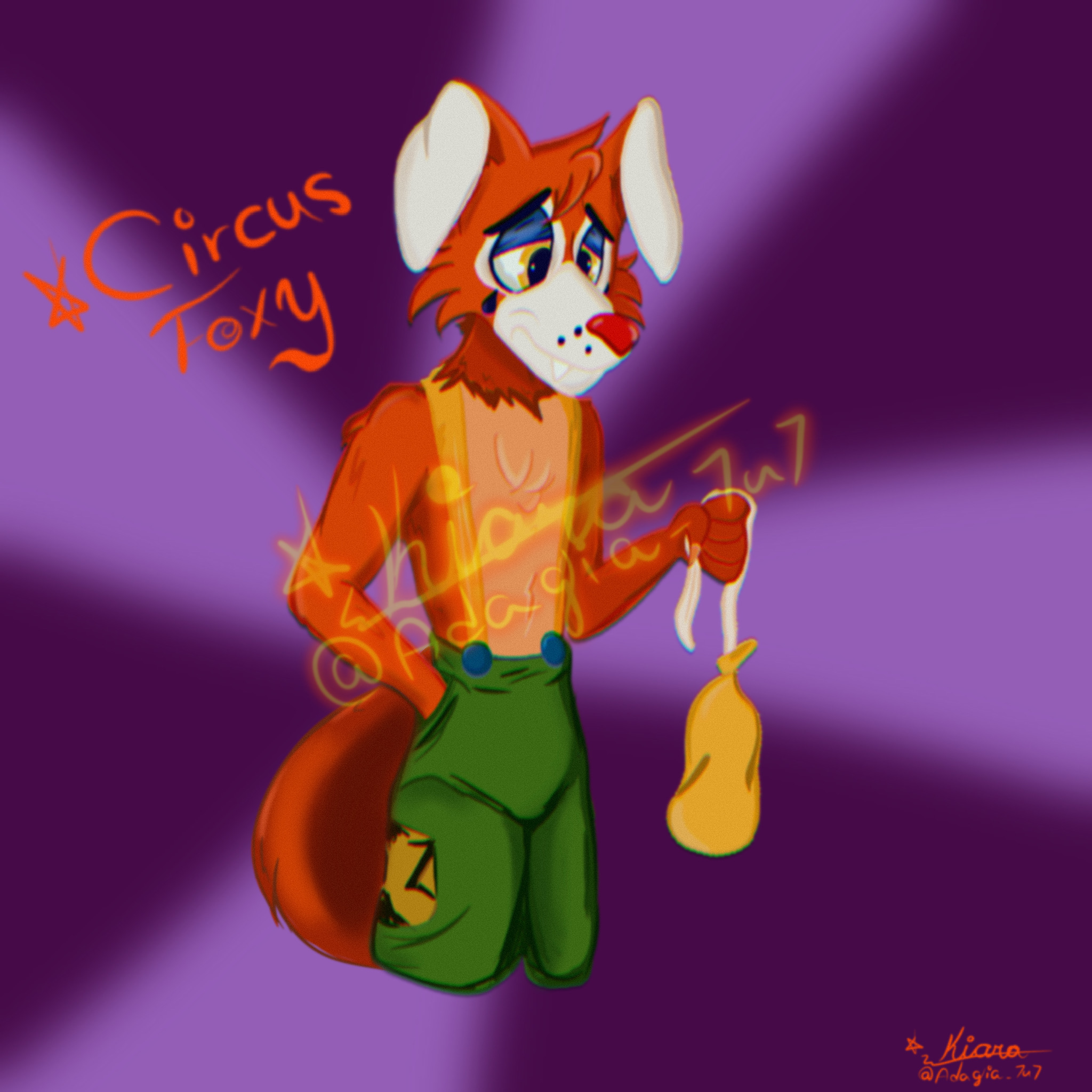 Circus Foxy 7u7 By Adagio7u7 On Deviantart