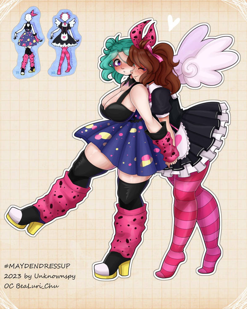 #Maydendressup (day 11 and day 10) by KatRinKuroi on DeviantArt #Maydendressup (day 11 and day 10) by KatRinKuroi on DeviantArt