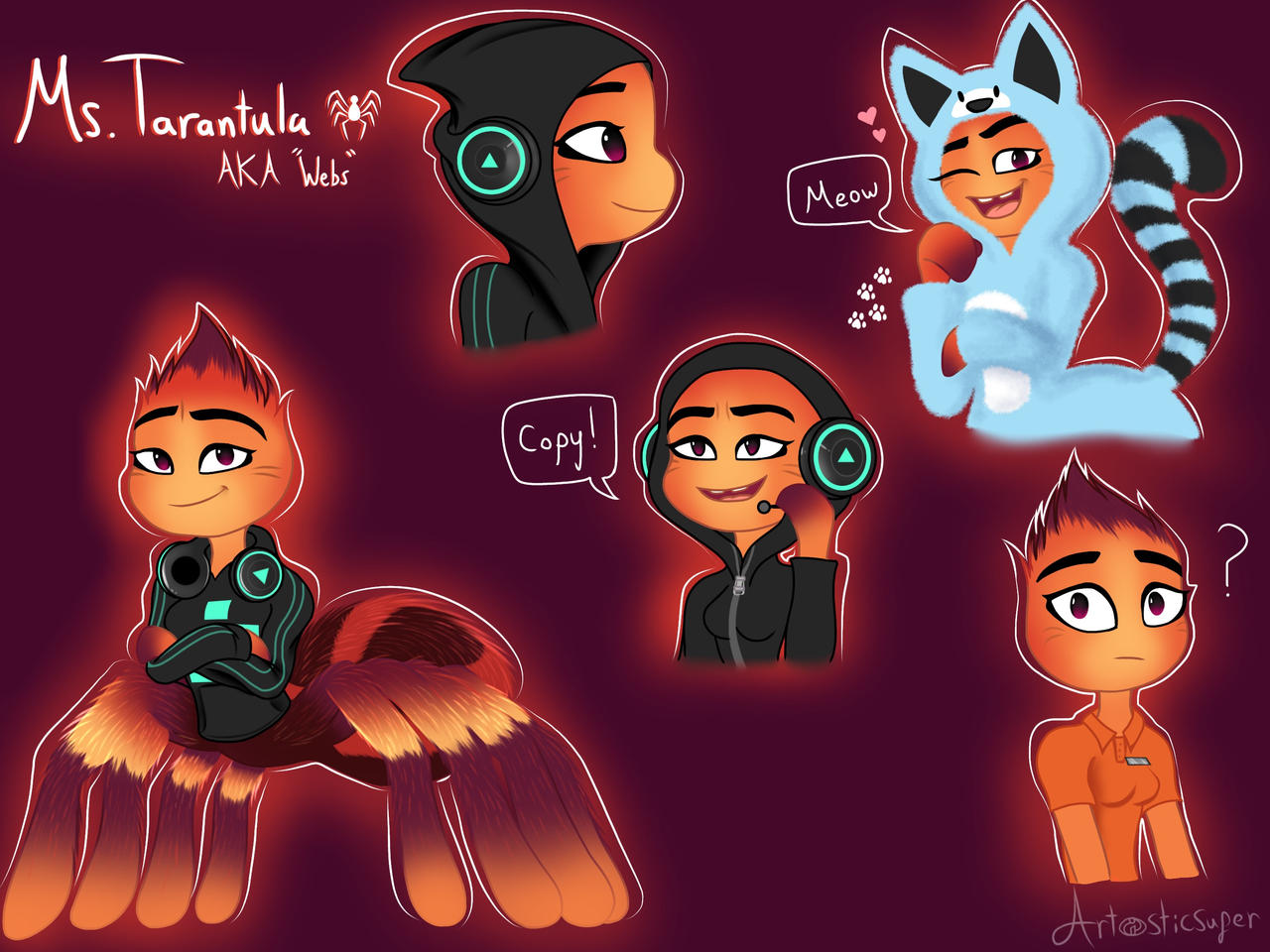 Ms Tarantula By Artxsticsuper On Deviantart