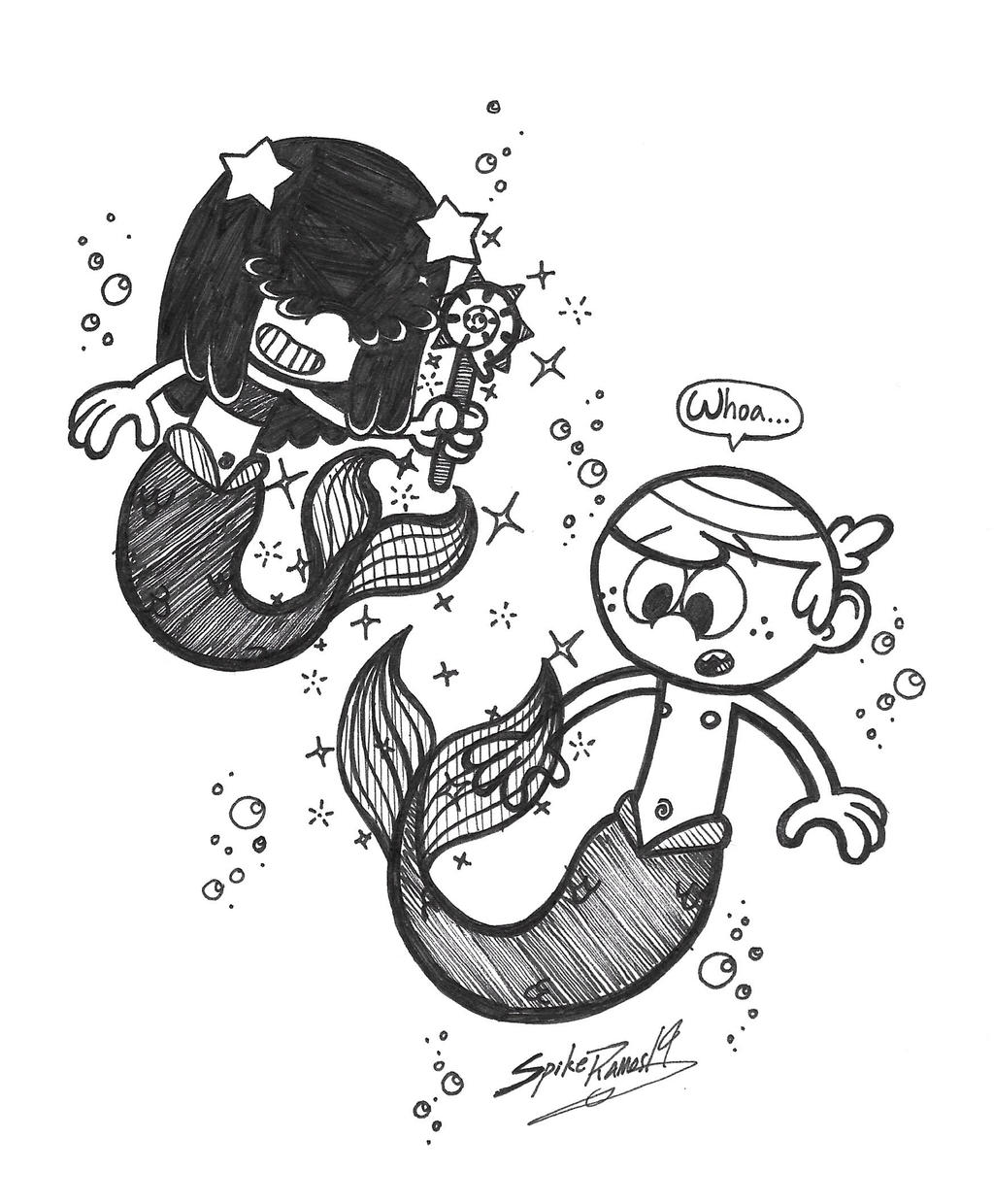 Commission Mermaid Transformation By Spikeramos On Deviantart