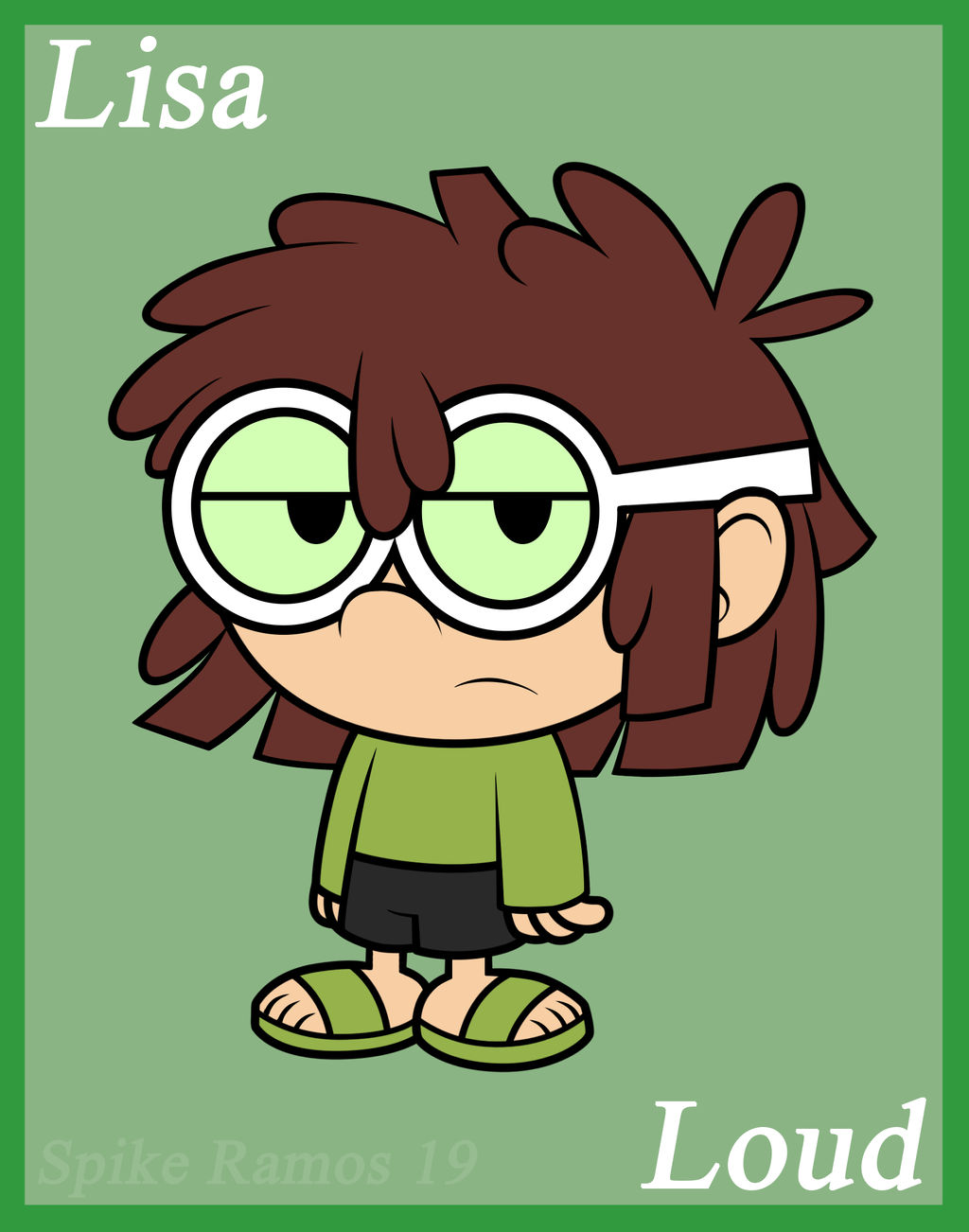 Ao Lisa Loud By Spikeramos On Deviantart