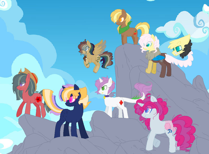 Mlp Mane 7 Ng By Wishing Well Artist On Deviantart