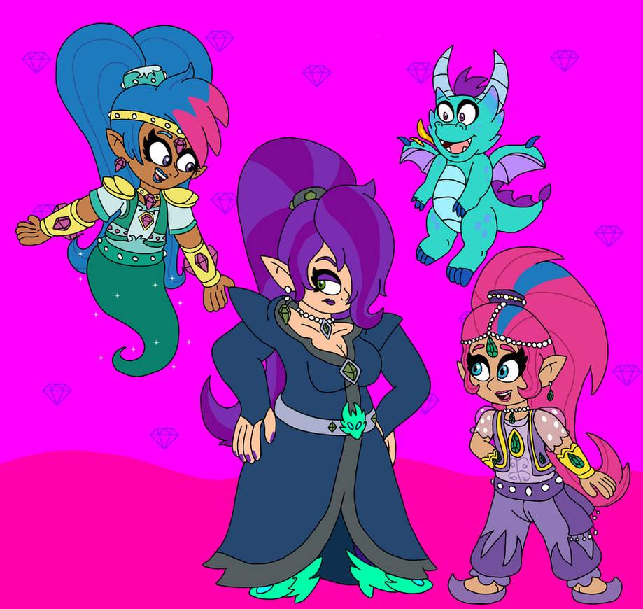Few Shimmer And Shine Redesigns By Cactusflavoredmilk On Deviantart