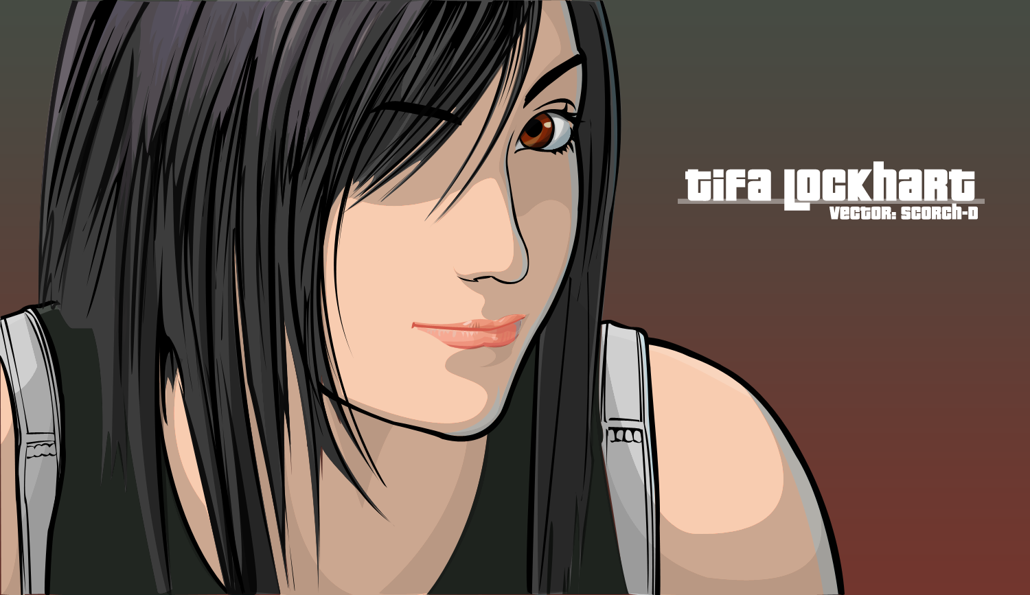 Tifa Lockhart Vector by Scorch-D on DeviantArt