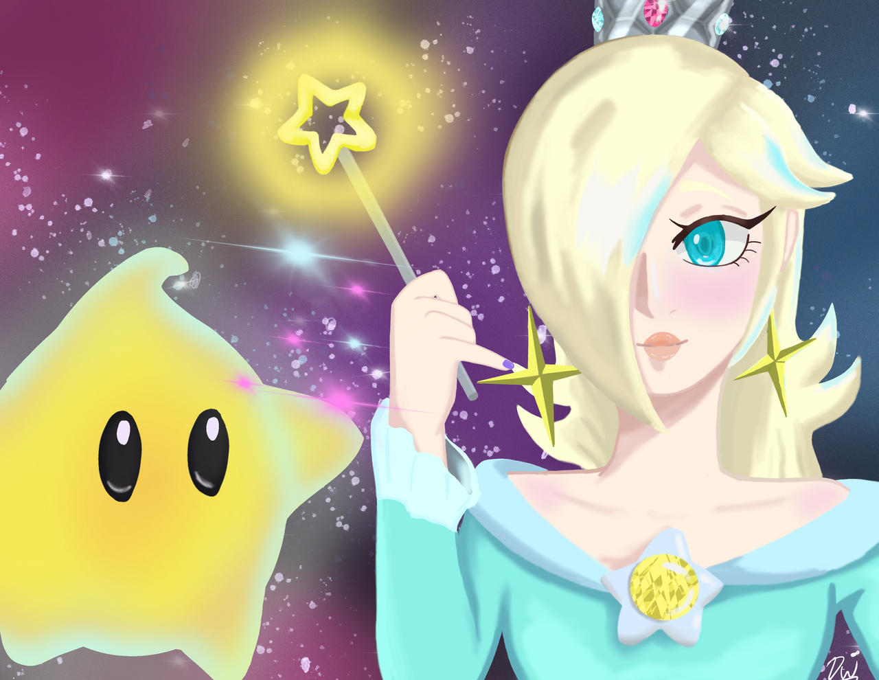 Rosalina And Luma By Trippinthelife On Deviantart