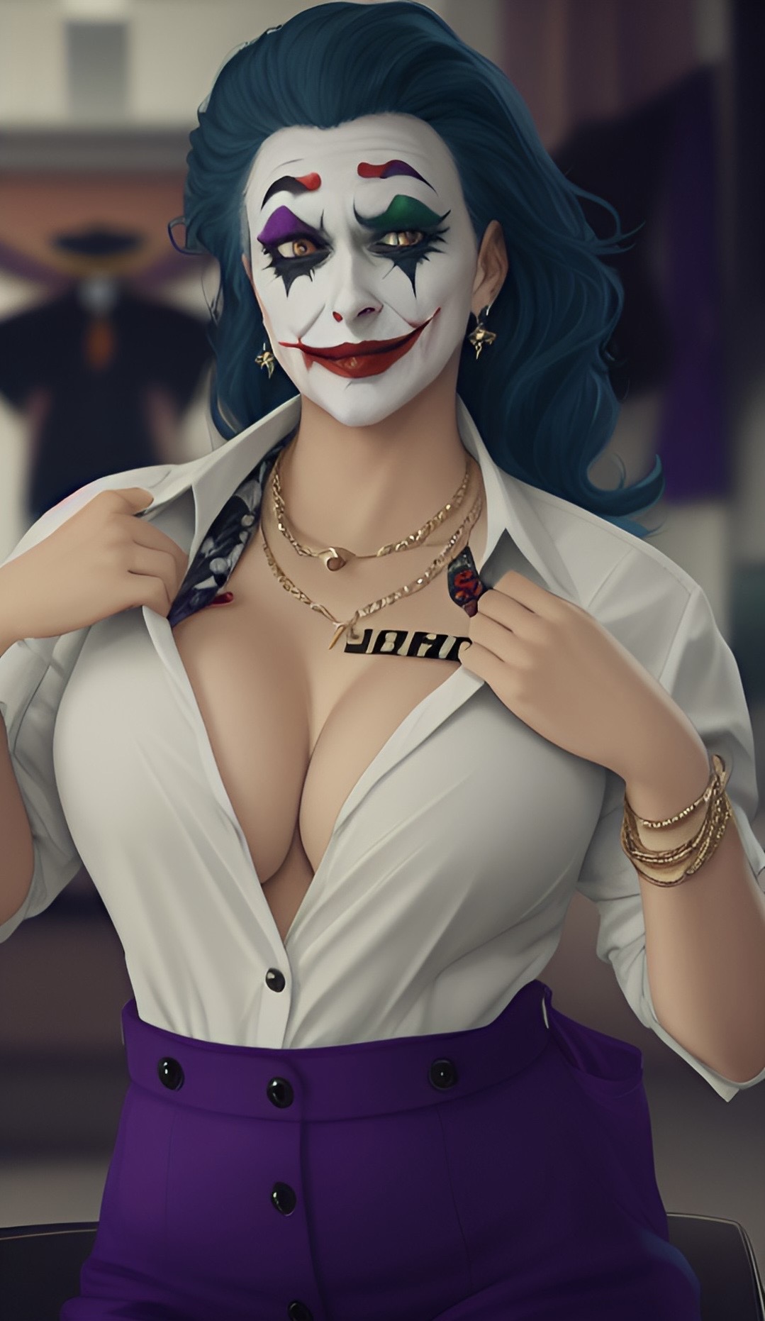 Female Joker By Atompowder On Deviantart