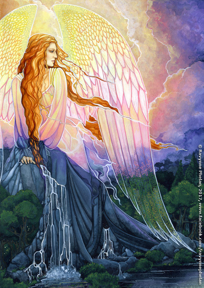 Of Earth, Air, Fire and Water by ravynnephelan on DeviantArt