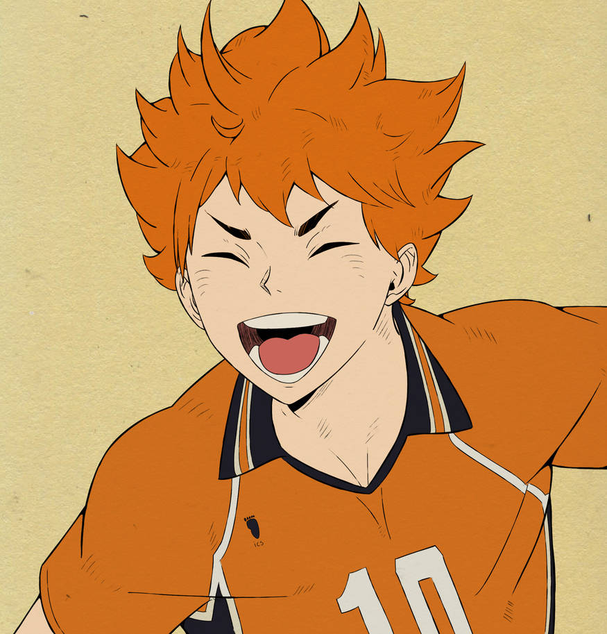 Hinata Shoyo Haikyuu Flat Colors By Alexis Azrael On Deviantart