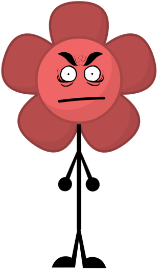 Evil Flower Recommended Character From Bfdi By Brownpen0 On Deviantart
